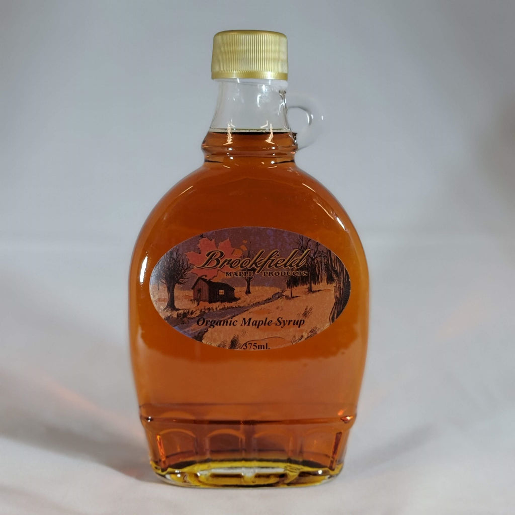 Traditional Glass Handle Syrup Container - Try Our Grade A Natural Maple Syrup | Brookfield ...