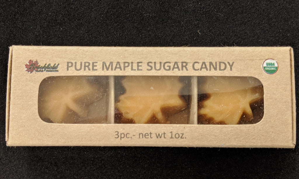 Organic Maple Candy 1/3oz Maple Leaves (Choose Size) – Brookfield Maple ...