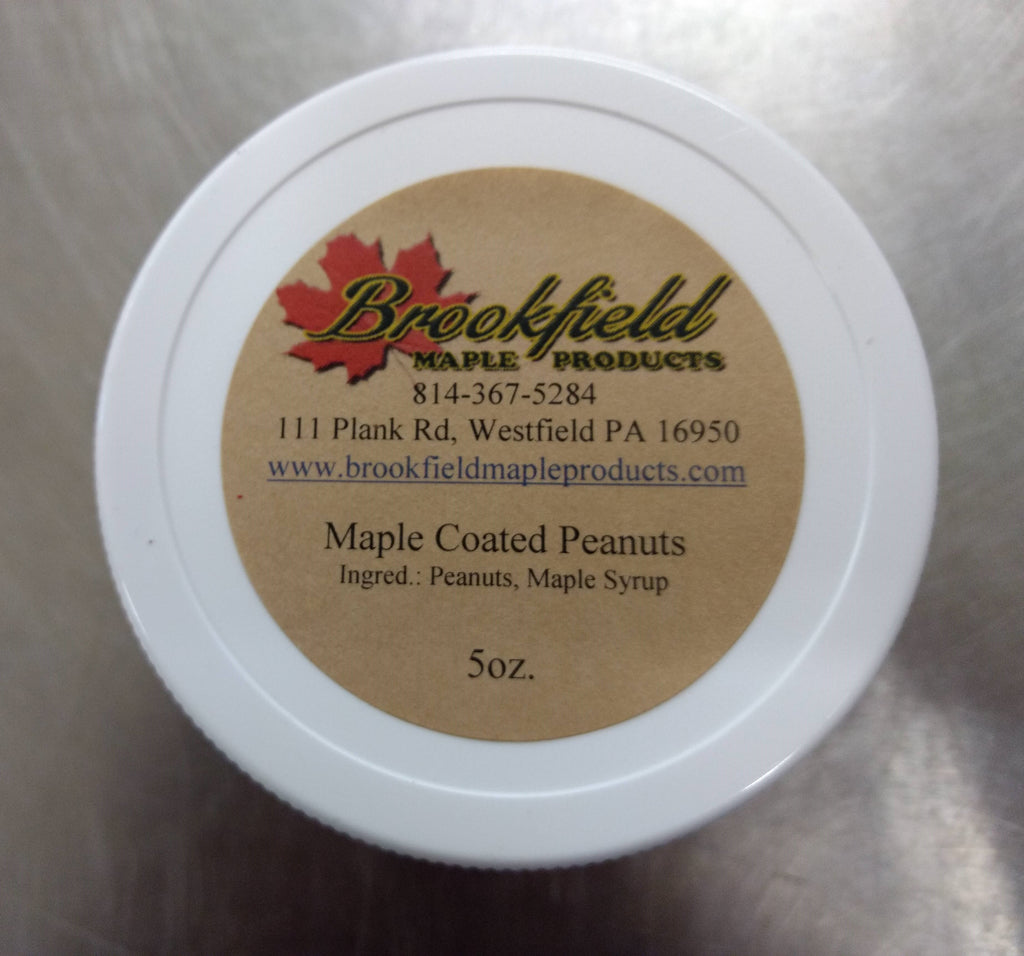 Maple Coated Peanuts (Choose Size) – Brookfield Maple Products
